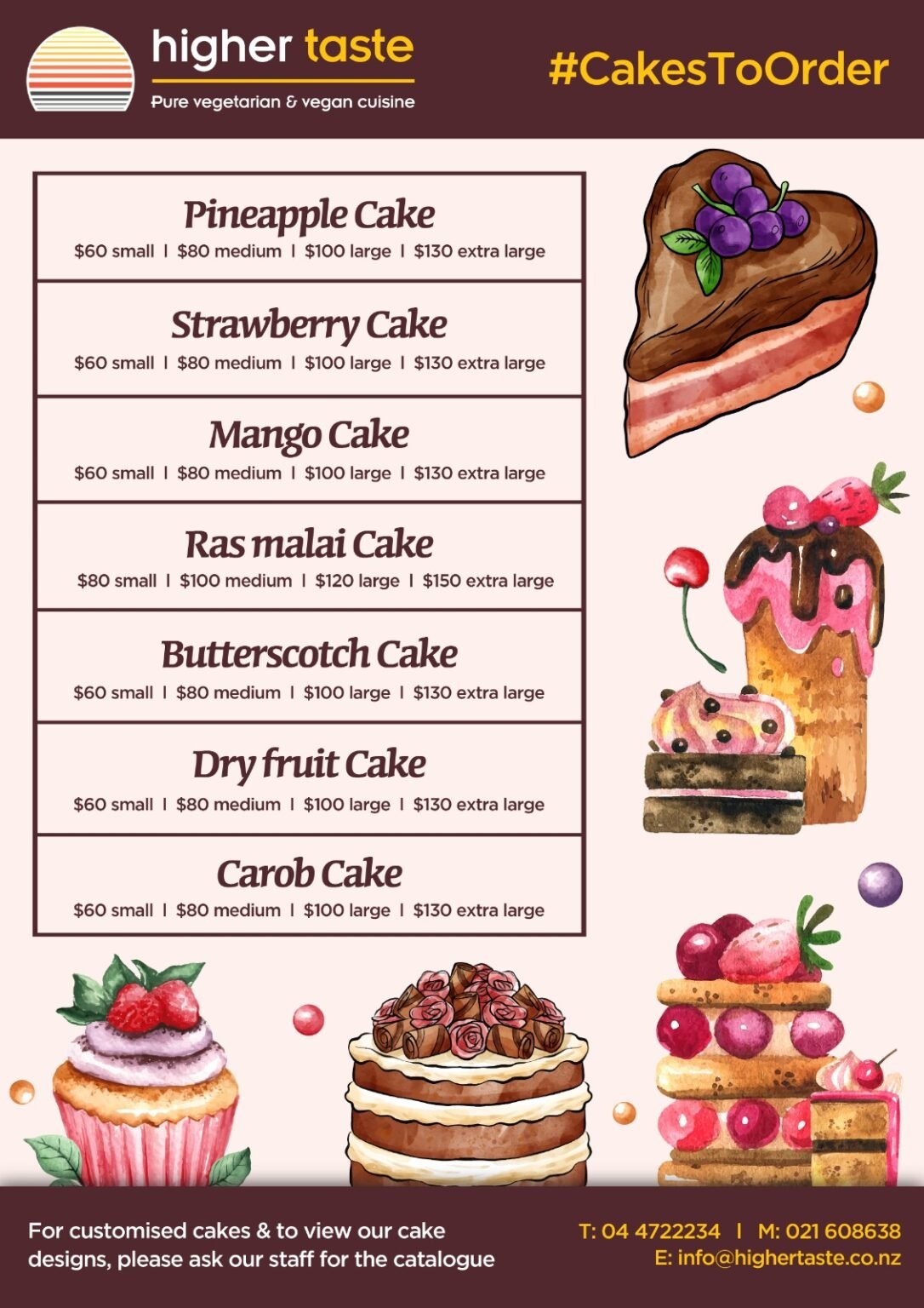 Higher TasteMenu | Higher Taste