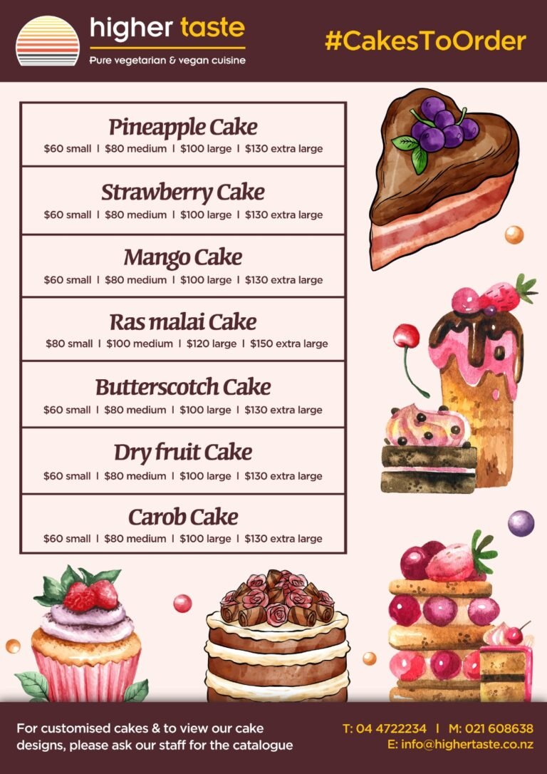 Higher TasteMenu | Higher Taste