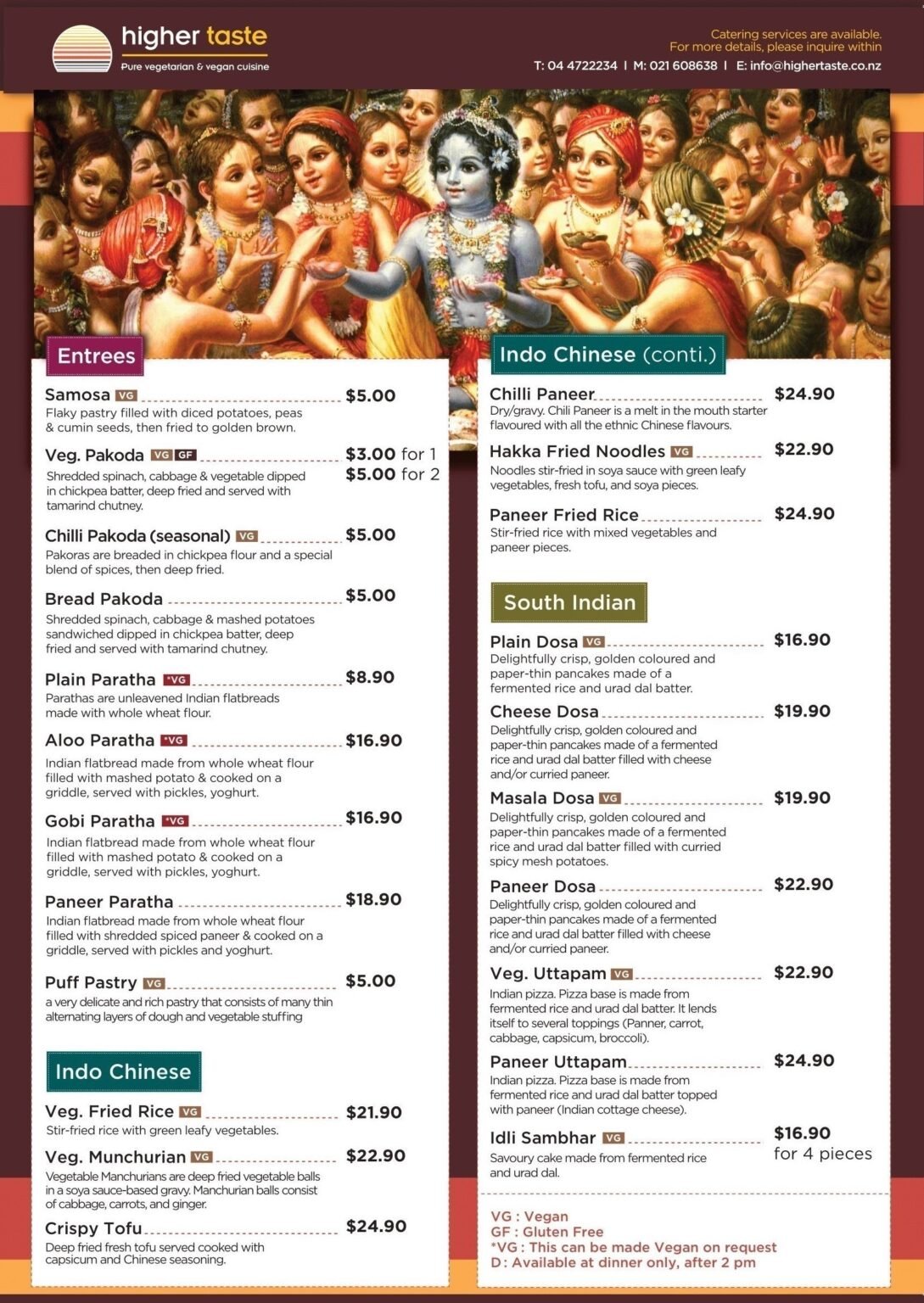 Higher TasteMenu | Higher Taste