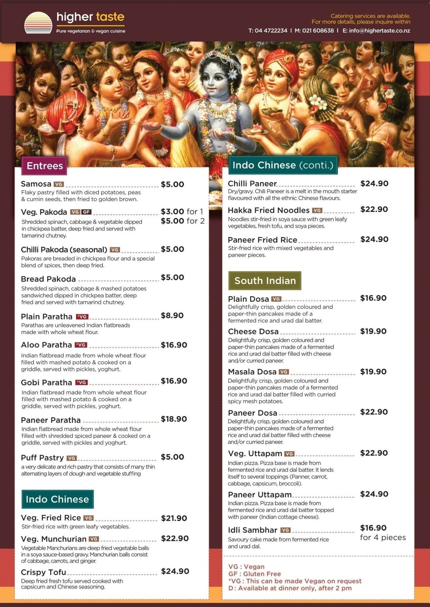 Higher TasteMenu | Higher Taste
